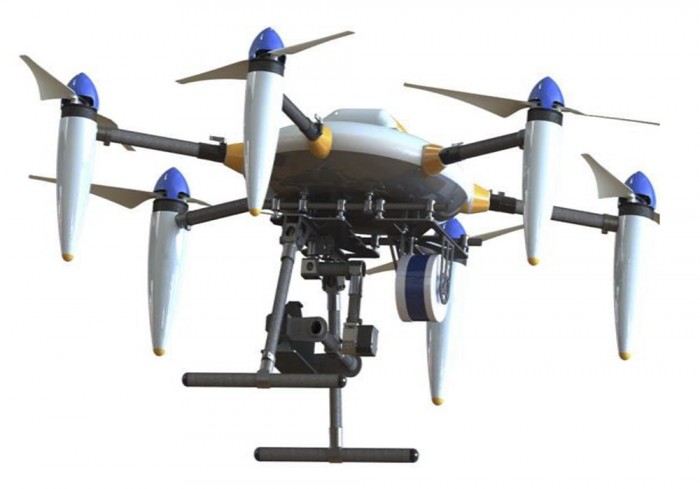 High precision 3D spacial mapping UAV “Winser” joint development ...